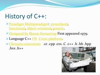 C, C++, Java, Android | PPT