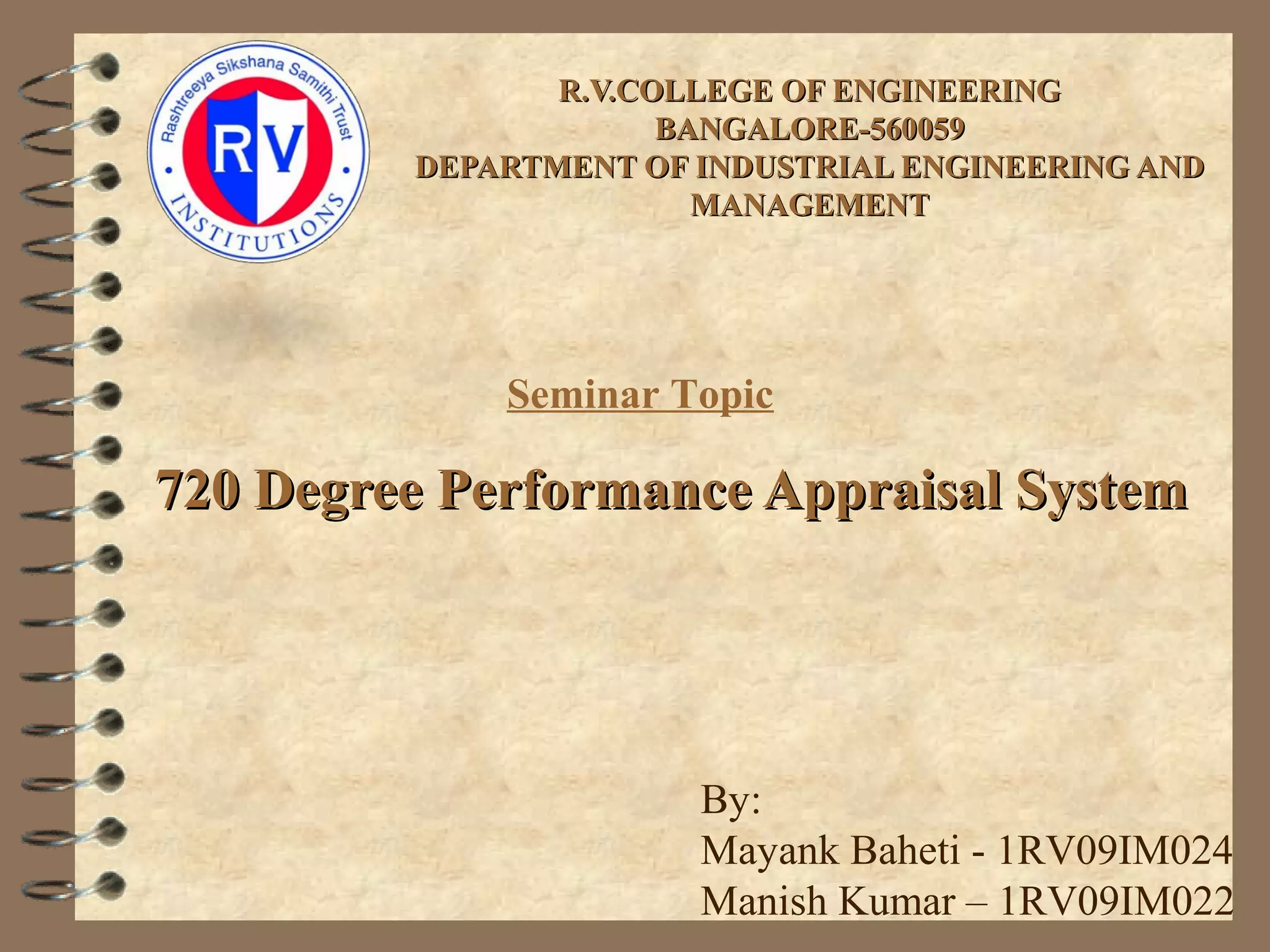 720 degree performance appraisal | PPT