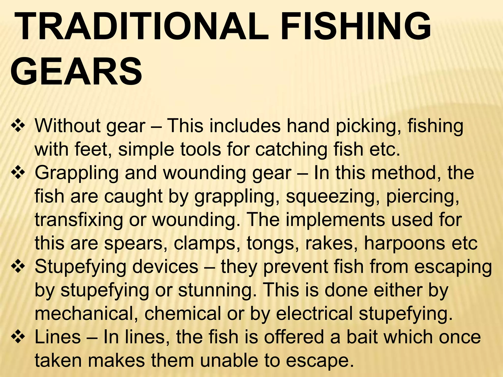 TRADITIONAL FISHERIES | PPTX