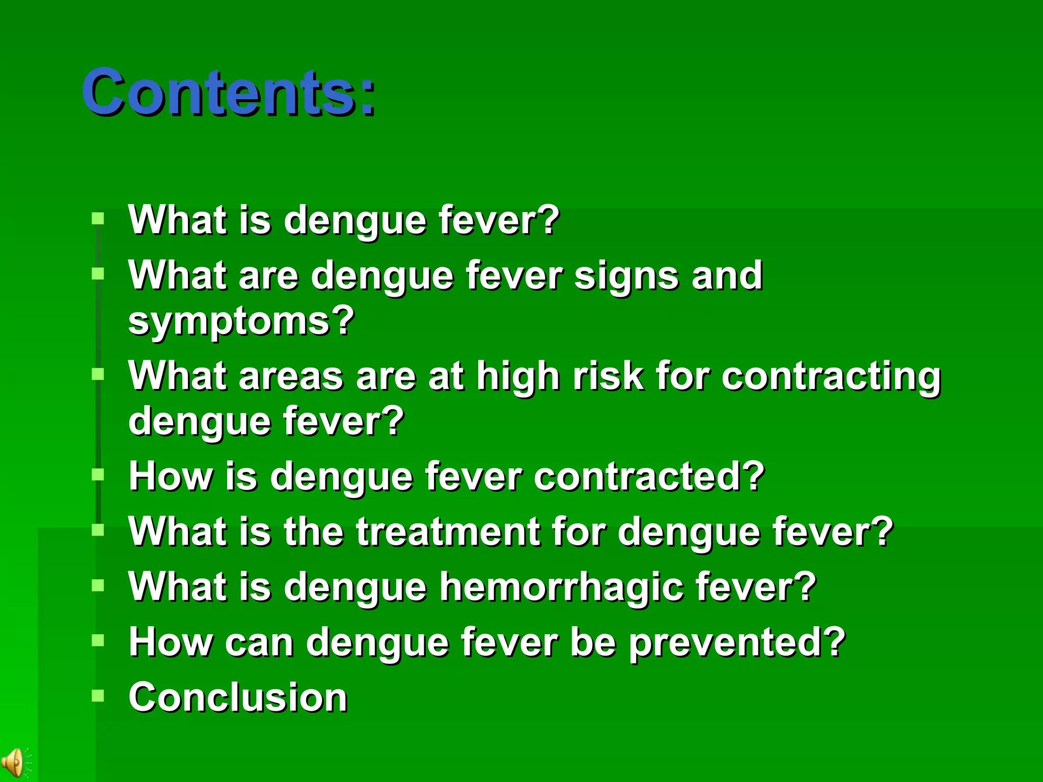 dengue | PPT