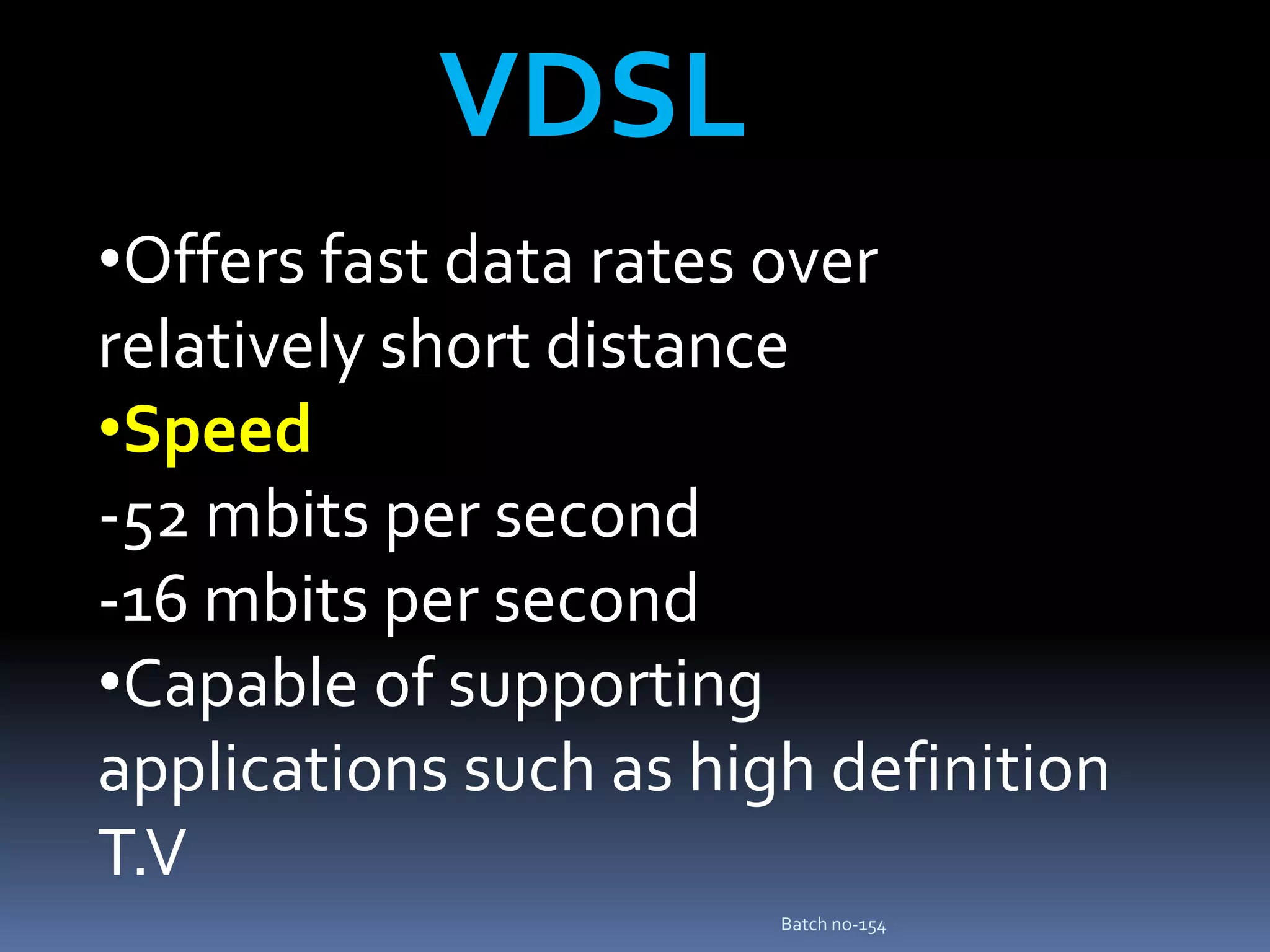 Types of internet connections | PPTX
