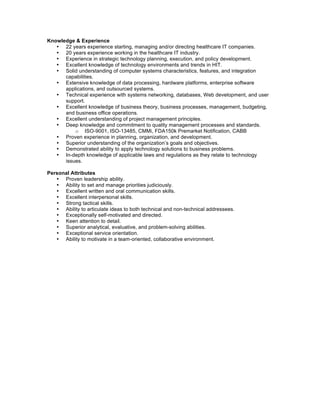 Mayank Trivedi Executive Profile Detailed | PDF