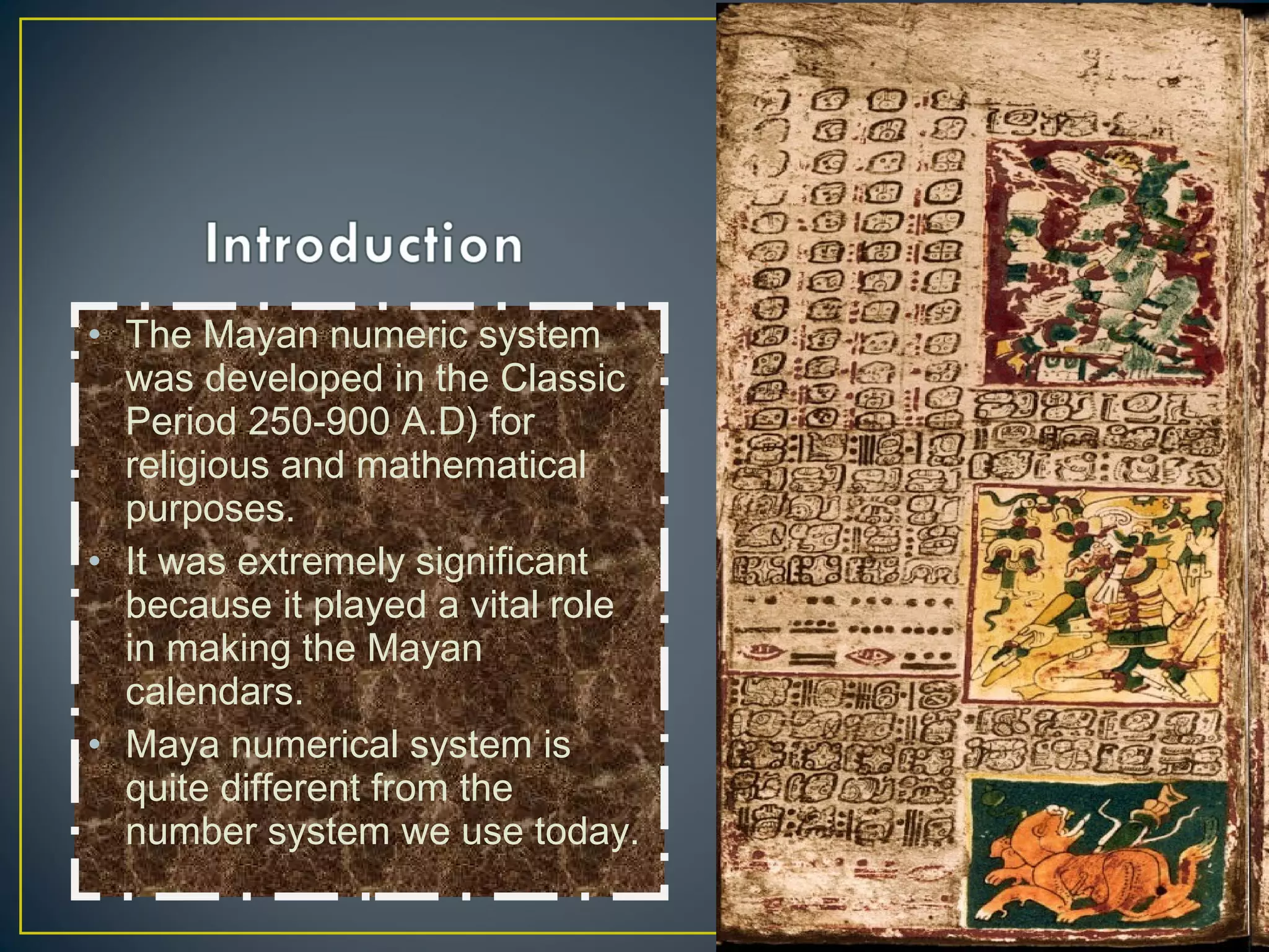 Mayan Numeric System | PPT
