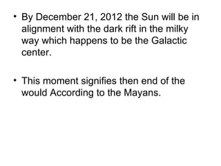 Mayan astronomical secrets | PPT