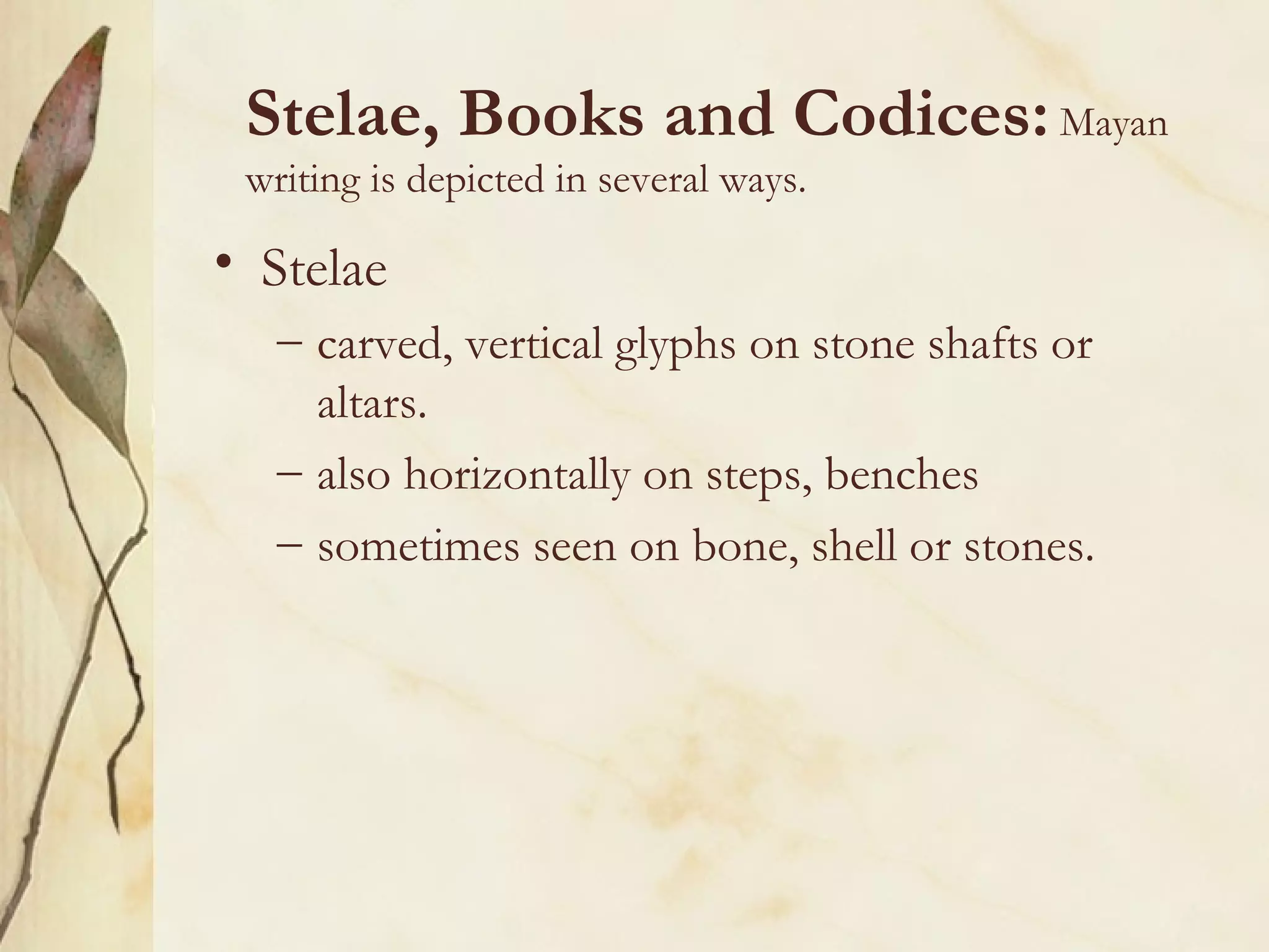 Mayan writing | PPT