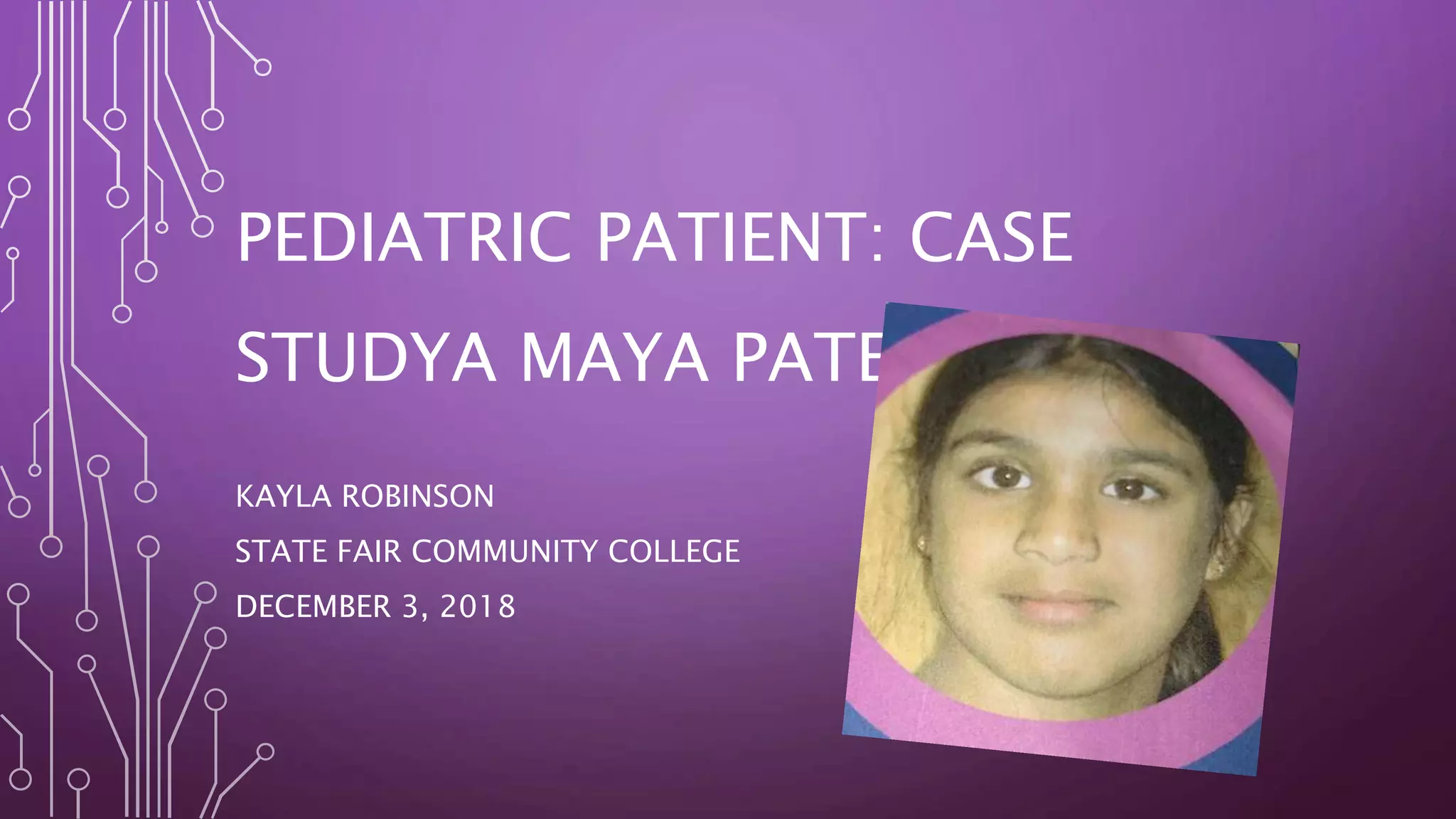 Maya Patel's Case Study | PPTX