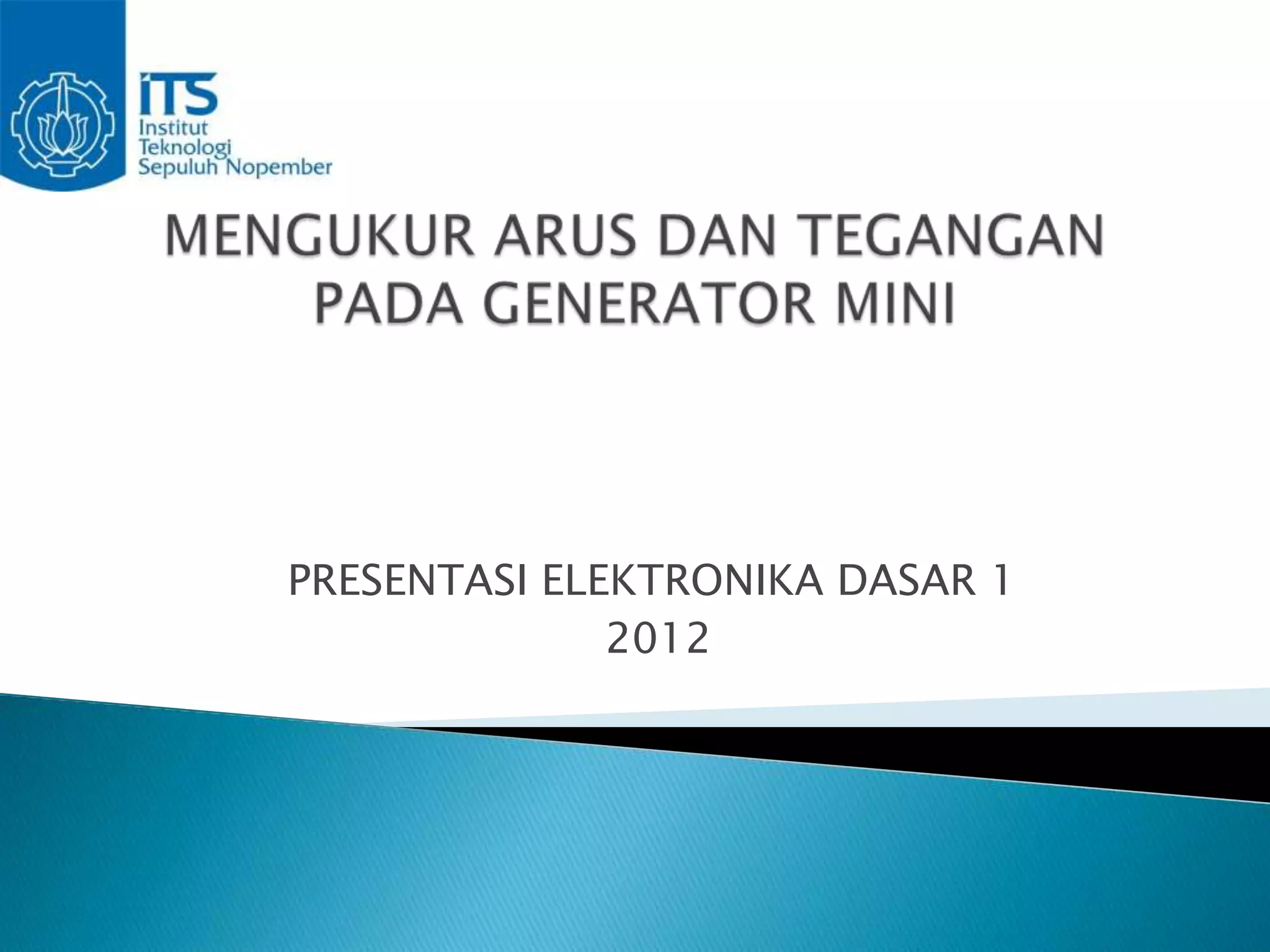 PPT elektronika dasar 1 | PPTX