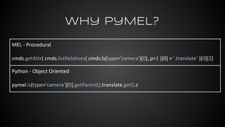 Maya Python (PyMel)