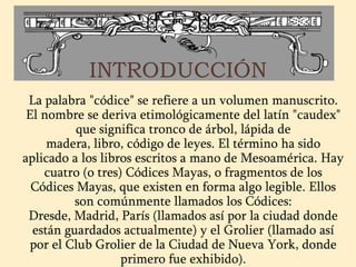 Glifos Mayas | PPTX