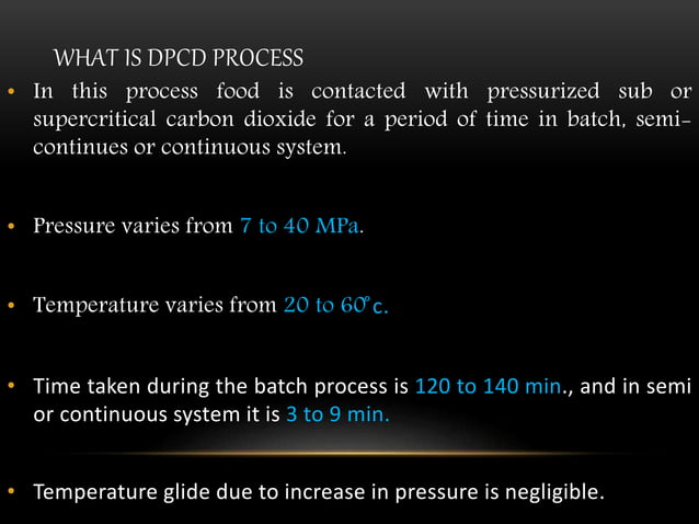 Dense phase carbon dioxide processing (DPCD) for preservation of liquid ...