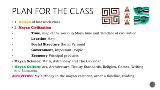 Mayan Class Structure