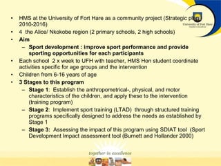 Maya van gent rural sport development initiative | PPT