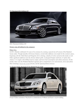 Maybach | PDF