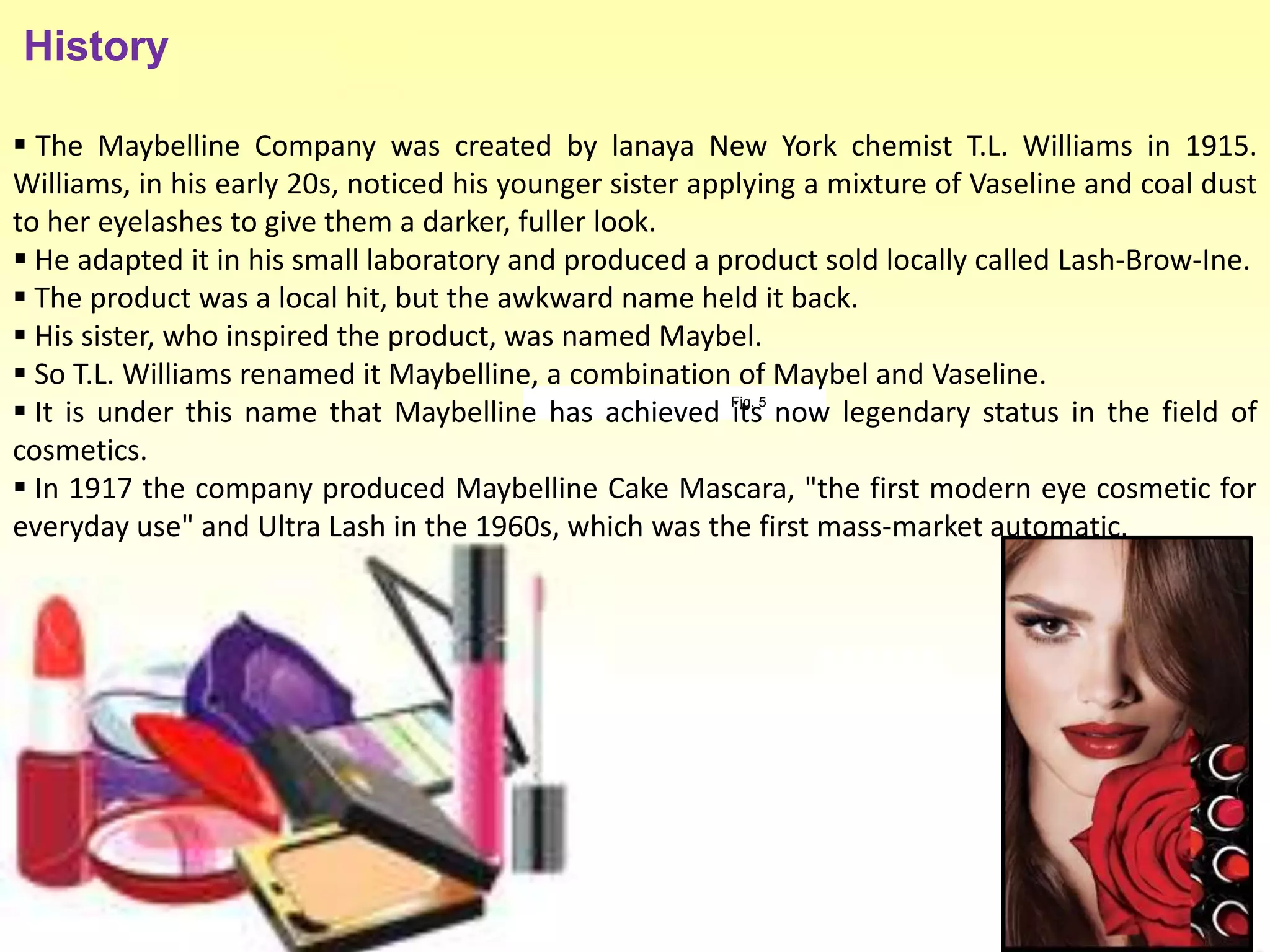 Maybelline PPT | PPTX