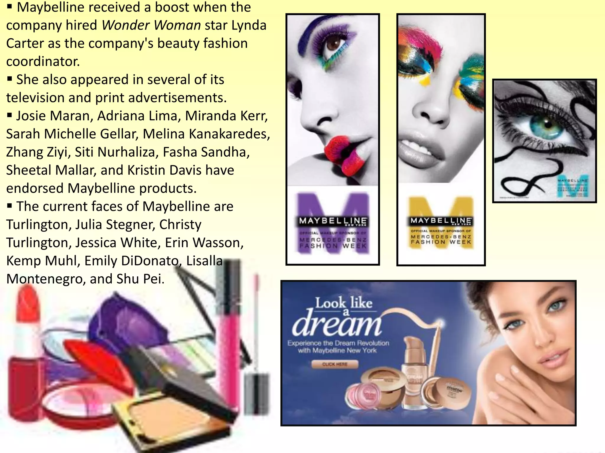 Maybelline PPT | PPTX