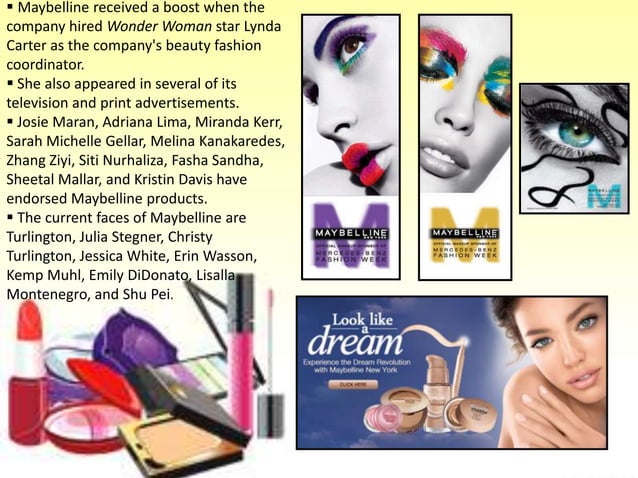 Maybelline PPT | PPTX