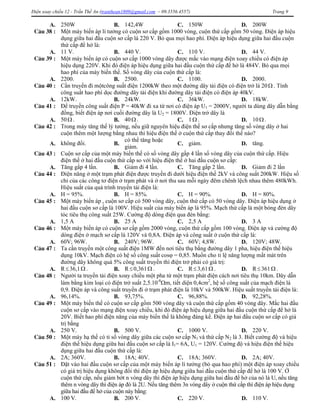 Máy biến áp, máy phát điện | PDF