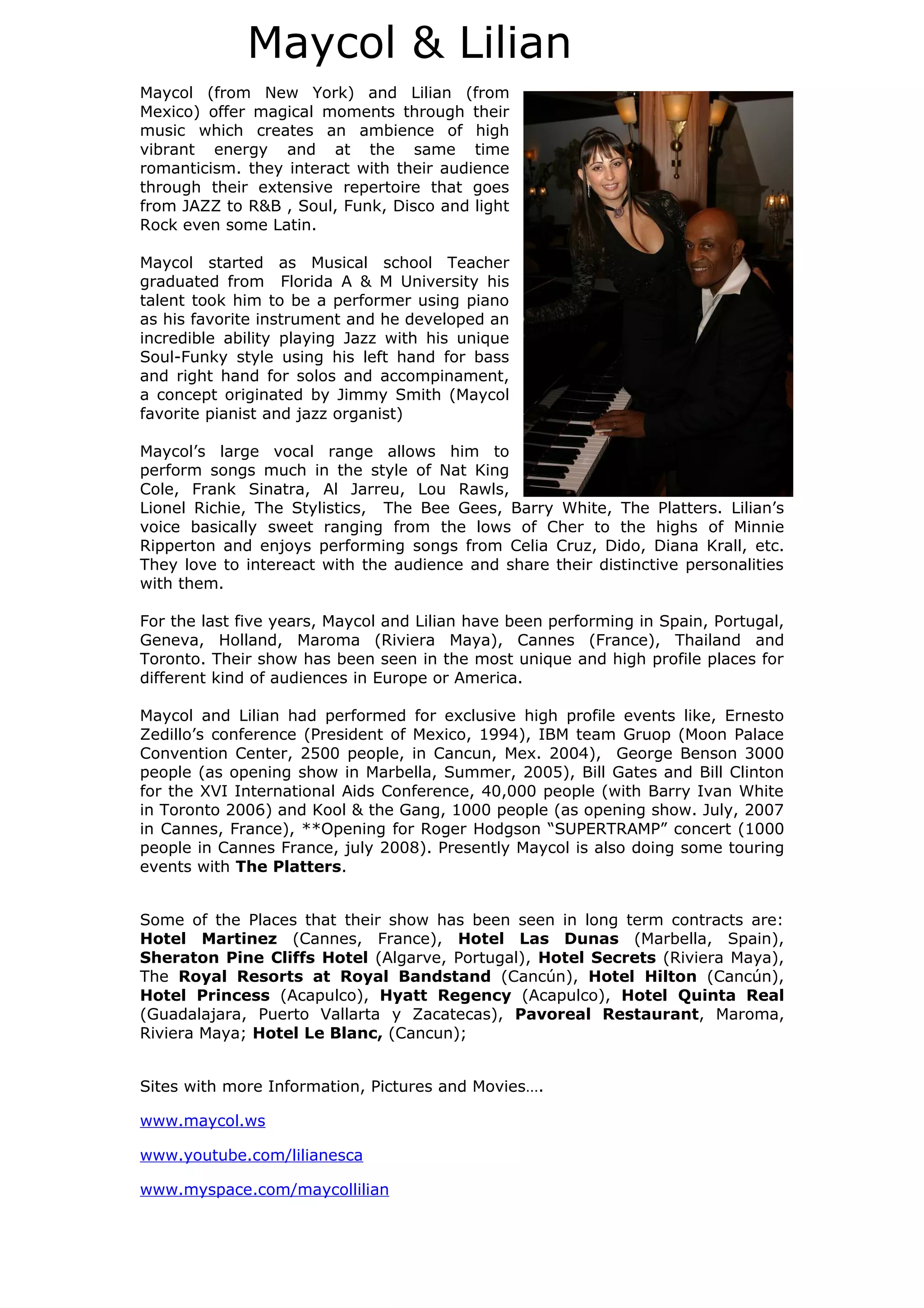 Maycol And Lilian | DOC