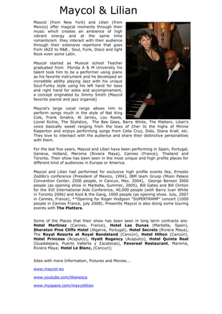 Maycol And Lilian | PDF