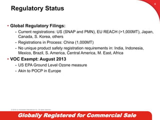 SOLSTICE® LBA LGWP blowing agent for superior environmental and ...
