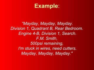 May Day Operations | PPT