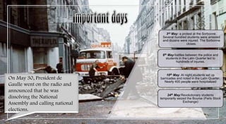 May events 1968 | PPTX