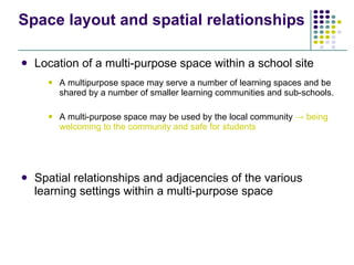 CEFPI Mayfield project- Curriculum Group-Multi-purpose spaces-Dr Neda ...