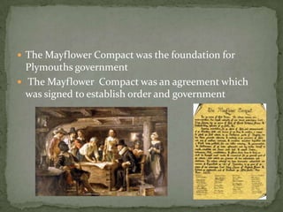 Mayflower, plymouth, and william bradford | PPTX