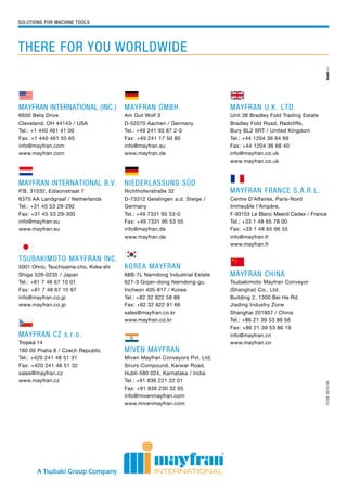 Mayfran Filters broschyr | PDF | Home Appliances | Home & Garden