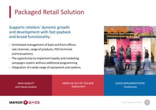 MAYKOR-GMCS presentation overview | PPT