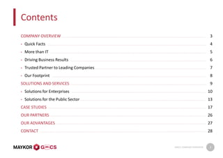 MAYKOR-GMCS presentation overview | PPT