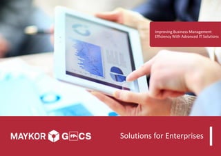 MAYKOR-GMCS presentation overview | PPT