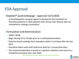 May 2018 FDA New Drug Approvals | PPTX