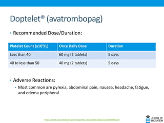 May 2018 FDA New Drug Approvals | PPTX