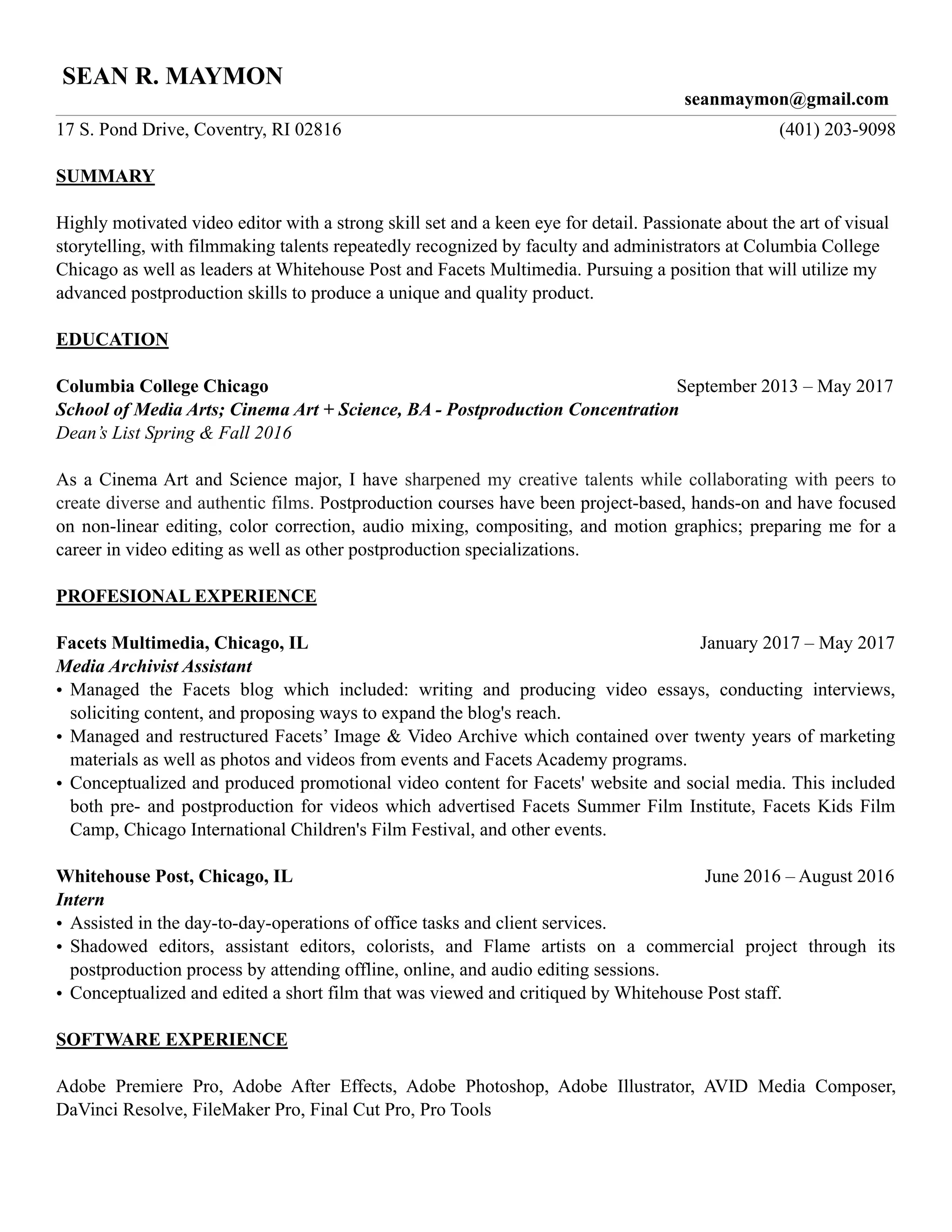 Resume | PDF