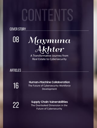 Maymuna Akhter - The 10 Most Influential Leaders in Cybersecurity, 2025.pdf