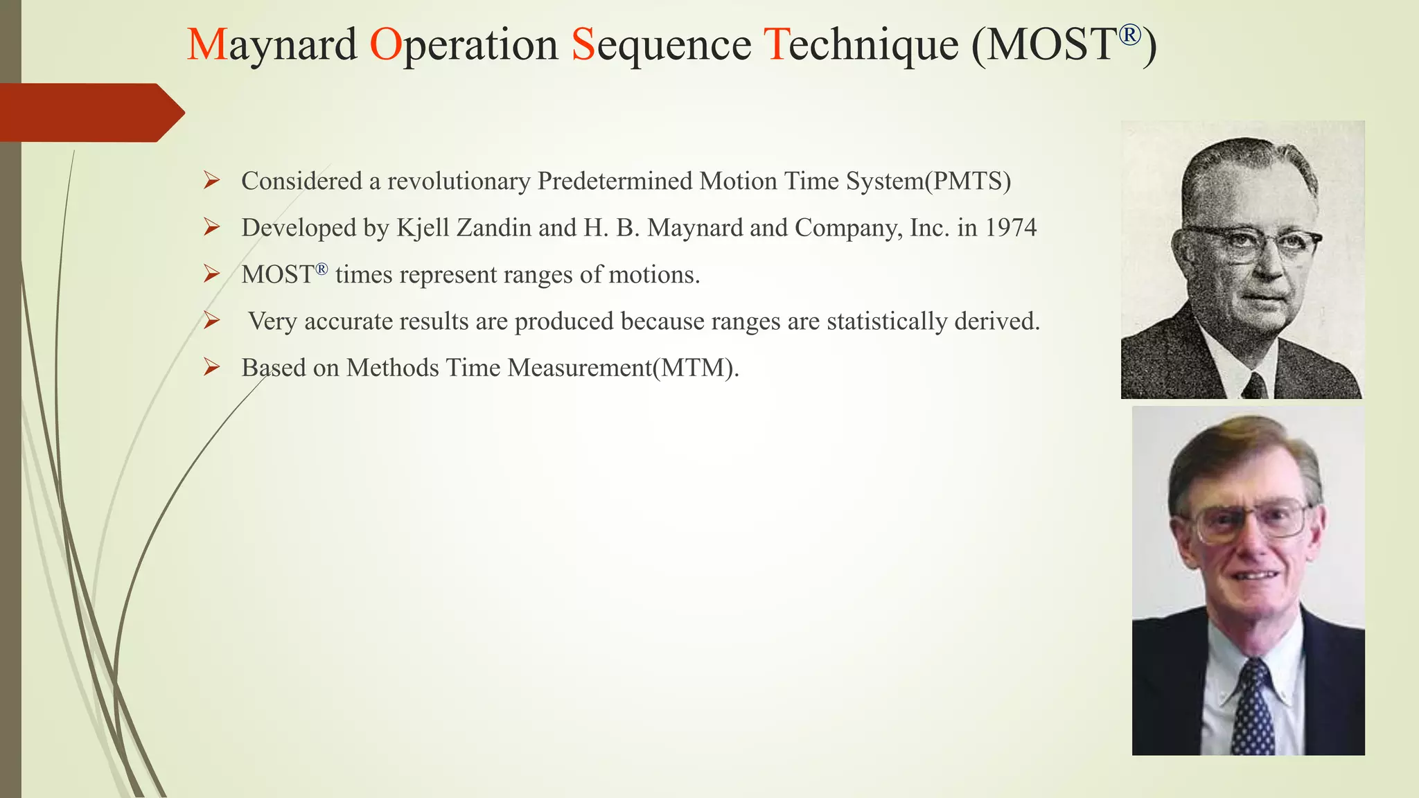 Maynards operation sequence technique | PPTX