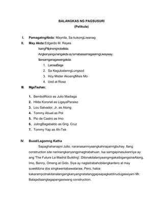 Maynila sa mga kuko ng liwanag | DOCX