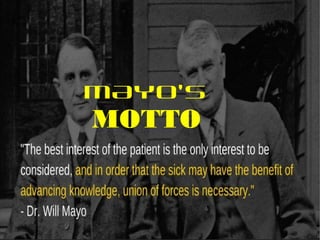 Mayo Clinic case study | ODP