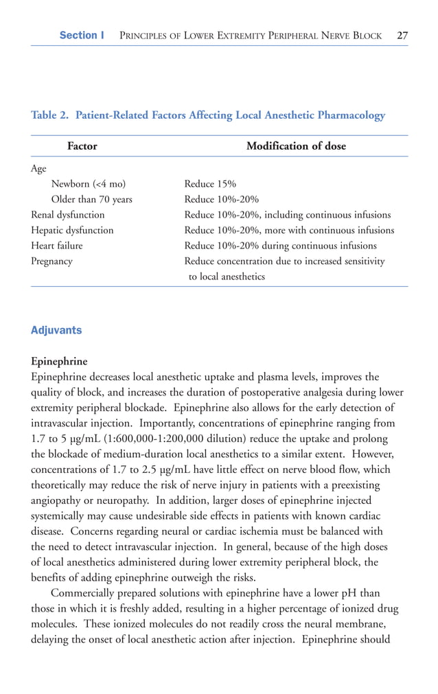 Mayo clinic analgesic pathway peripheral nerve blockade | PDF