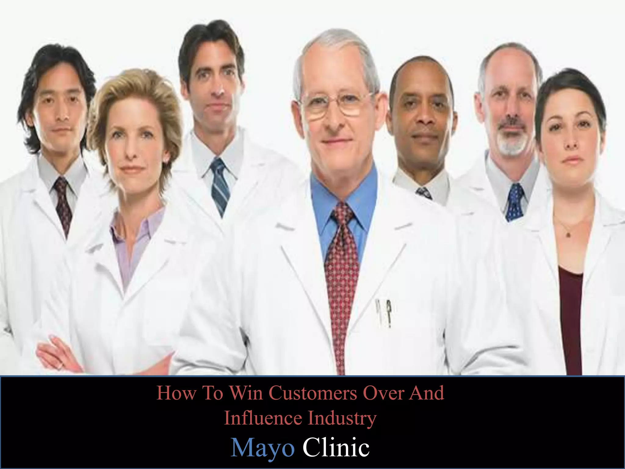 Mayo Clinic- Business Model by Rushabh Menon | PPTX