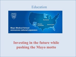 Mayo Clinic- Business Model by Rushabh Menon | PPTX