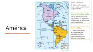 ppt de Continente americano y paisajes naturales | PPTX