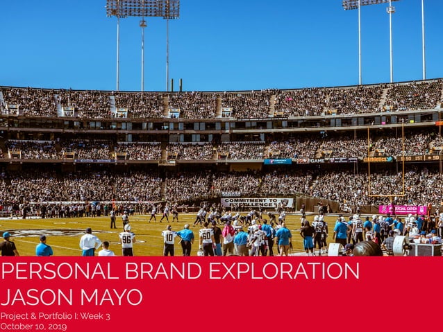 Jason Mayo's Personal Brand Exploration | PPT