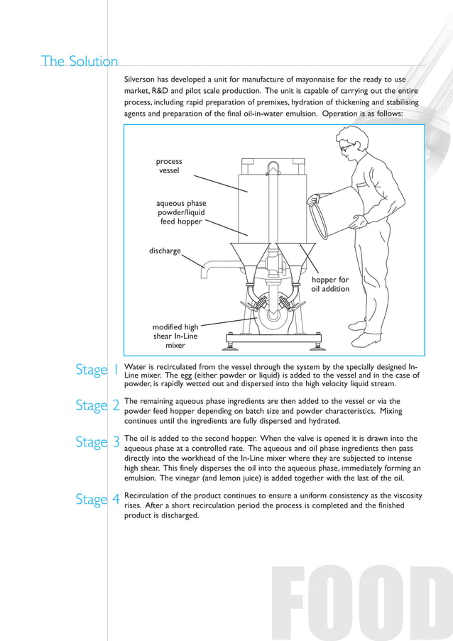Food Industry Case Study: Manufacturing Mayonnaise | PDF