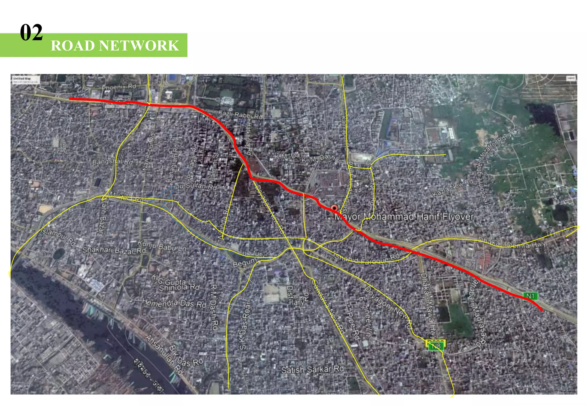 Mayor hanif Flyover, Dhaka. | PPT