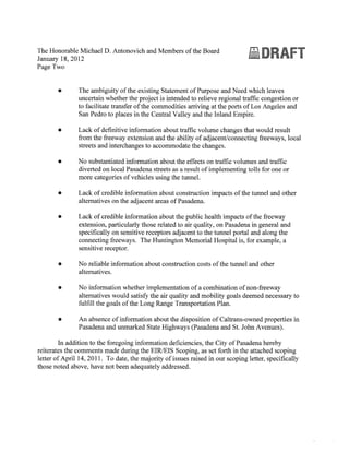 Mayor s draft letter to metro(1) | PDF