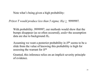 Mayo: 2nd half “Frequentist Statistics as a Theory of Inductive Inference” (Selection Effects) | PDF