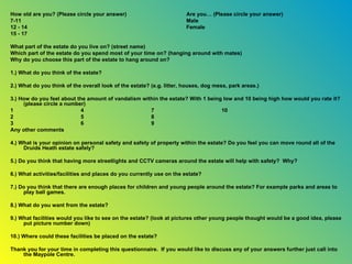 Maypole Project: What's Changed Examples | PPT