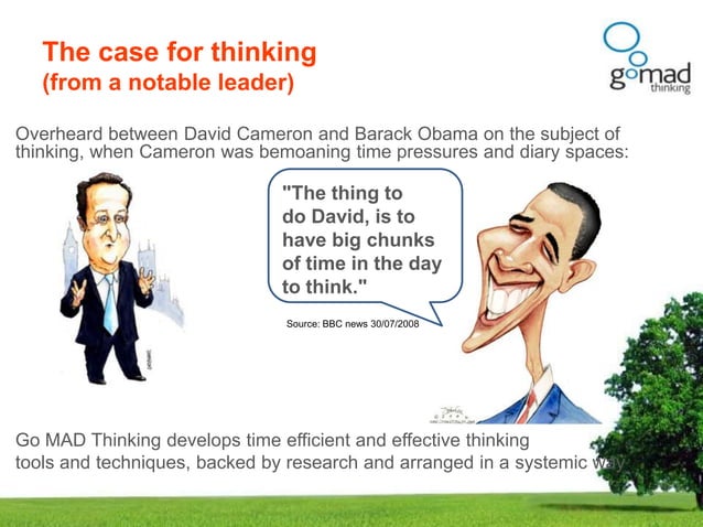 South West PPMA presentation - May 2013 - Gomad thinking | PPTX